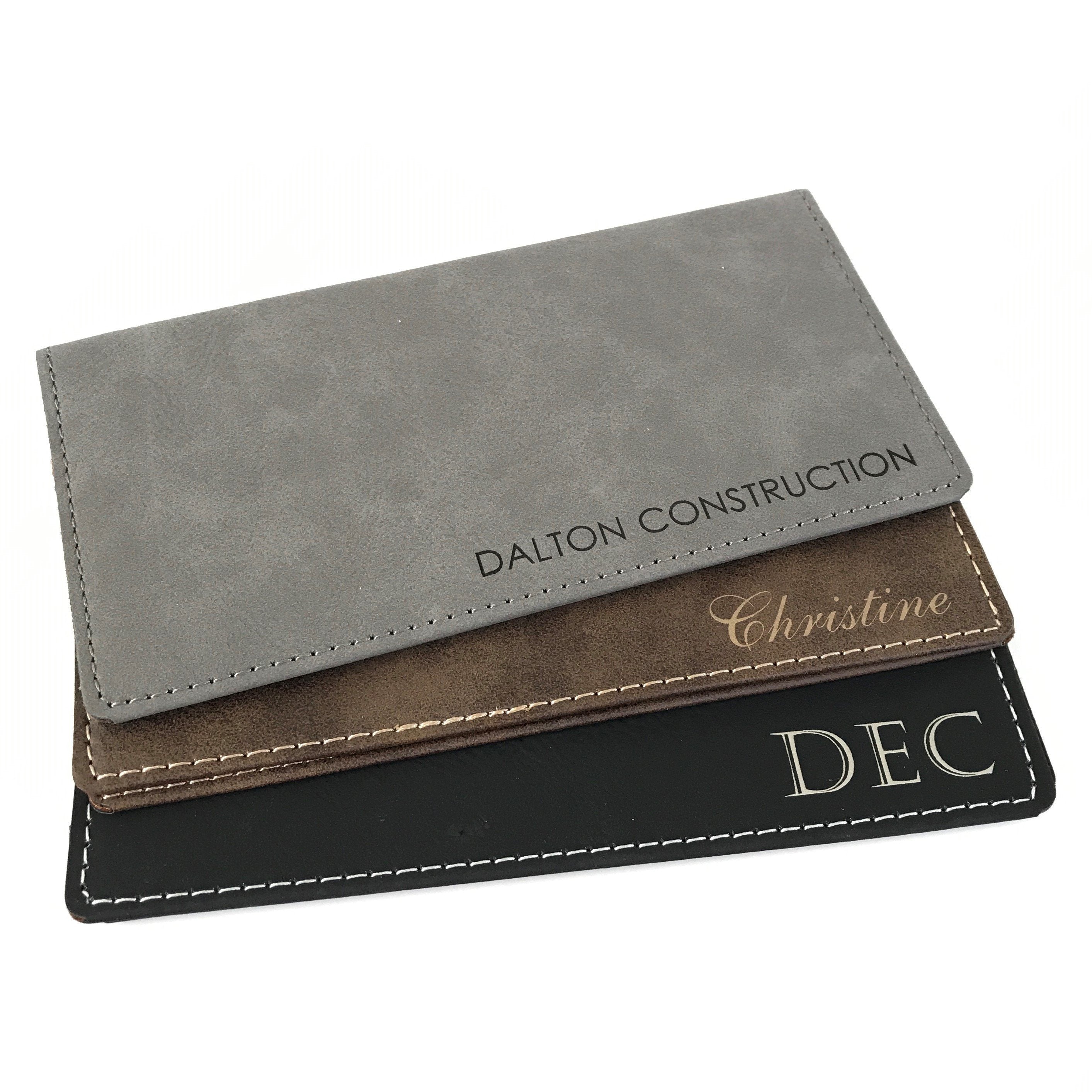 Custom Personalized Checkbook Cover - The Personal Exchange